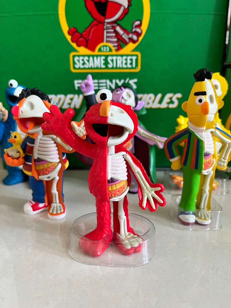 Mighty Jaxx Sesame Street x Jason Freeny Half Dissection Blind Box Art ...