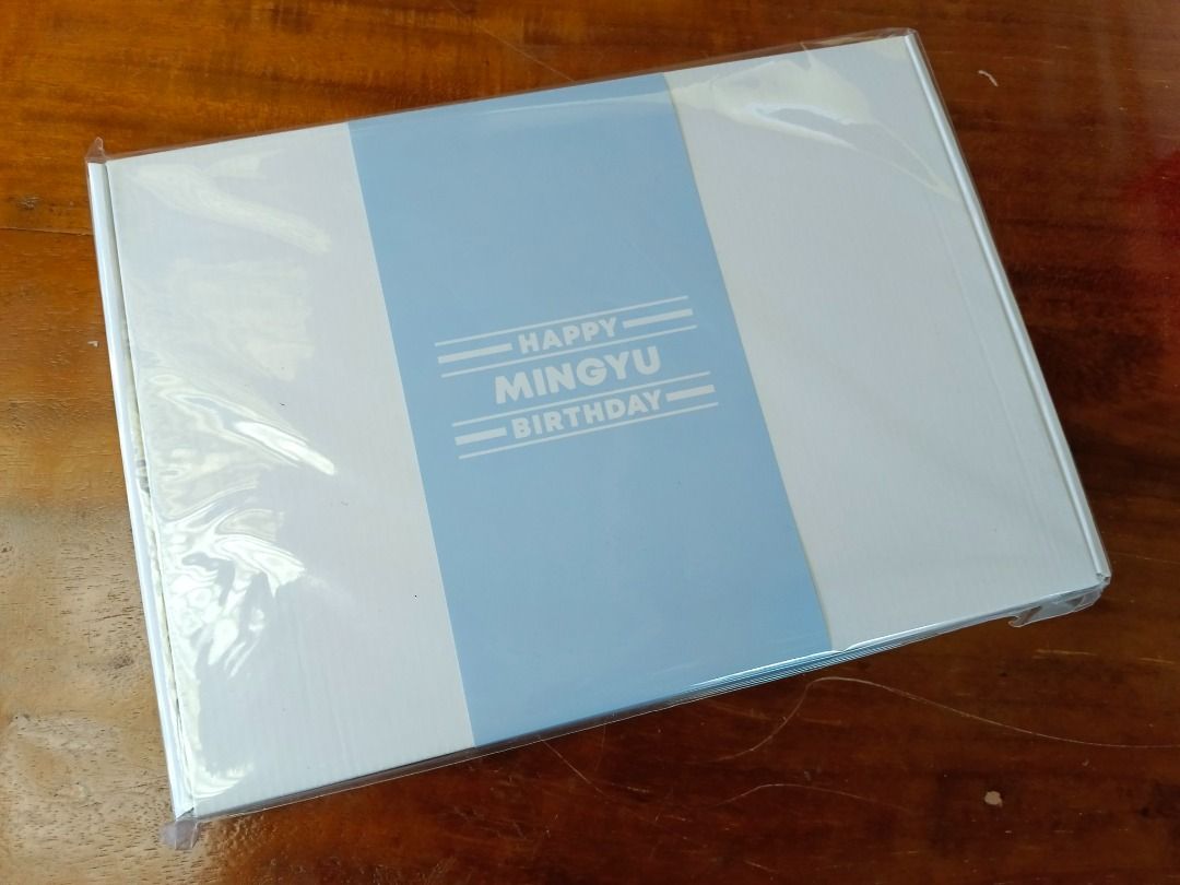 MINGYU BDAY BOX VER 2, Hobbies & Toys, Memorabilia & Collectibles, K-Wave on Carousell