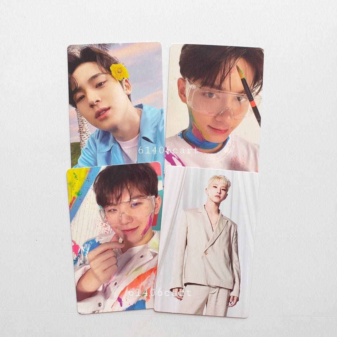Mingyu Woozi Jun Hoshi photocard set (sector 17 new beginning be the ...