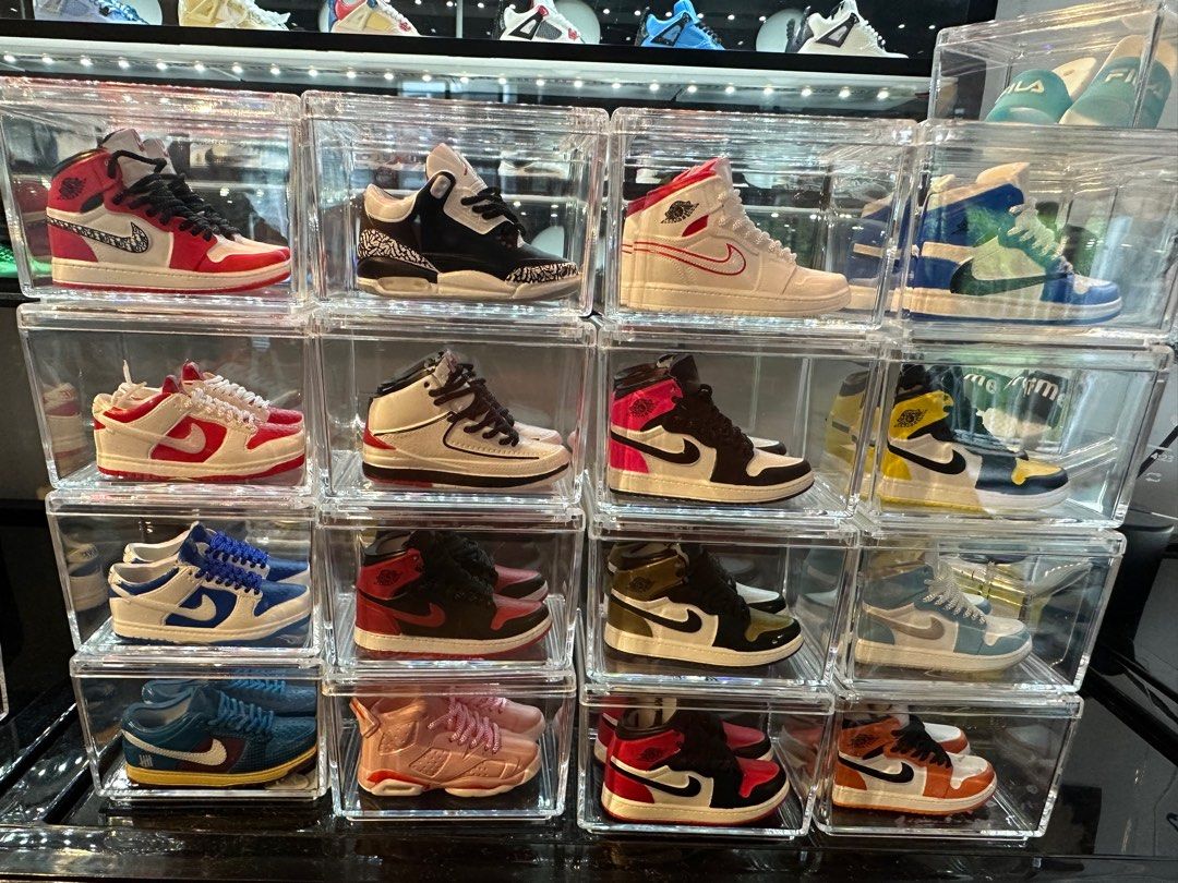 MINIATURE NIKE/JORDAN SHOES COLLECTIBLE, Men's Fashion, Footwear ...