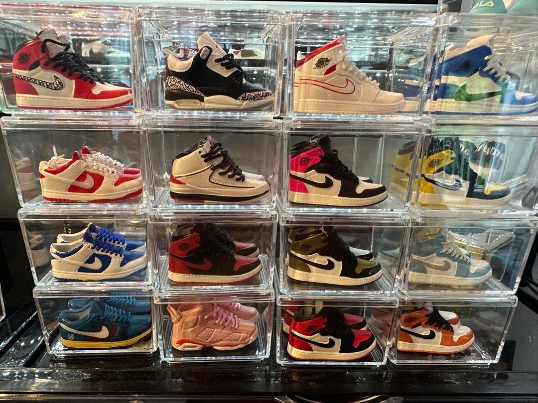 MINIATURE NIKE/JORDAN SHOES COLLECTIBLE, Men's Fashion, Footwear ...