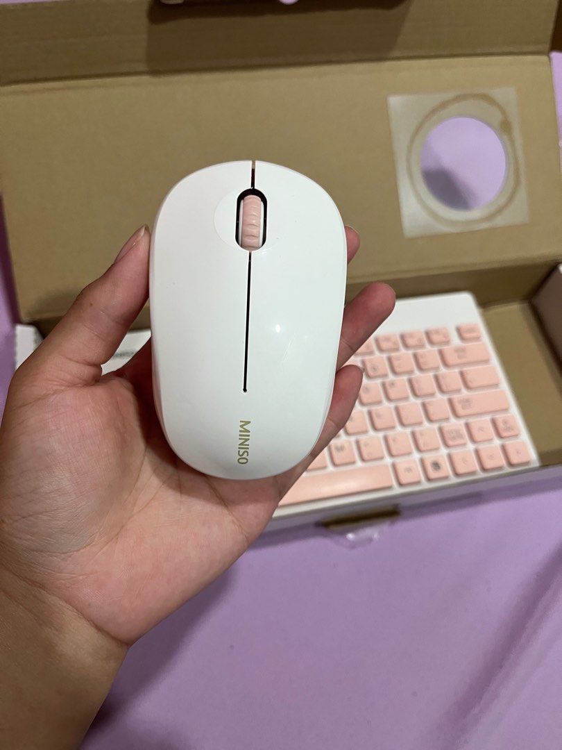 Miniso Keyboard and Mouse Set, Computers & Tech, Parts & Accessories, Computer Keyboard on Carousell