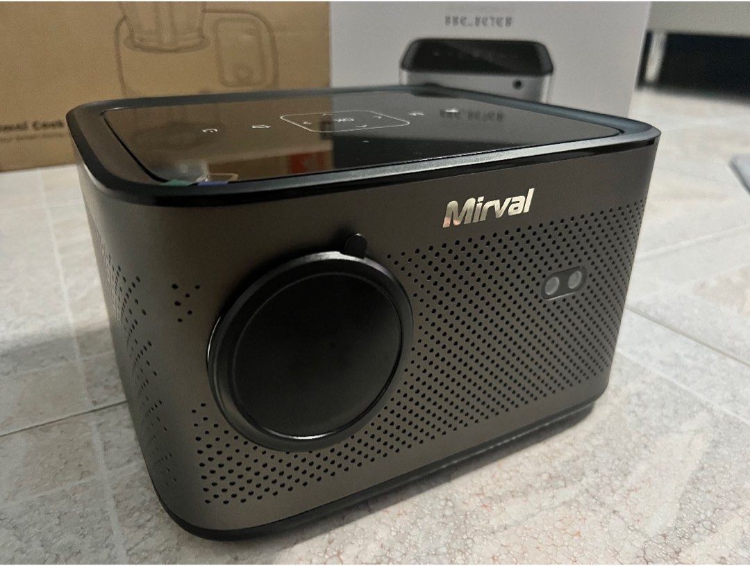 Mirval K6 projector, TV & Home Appliances, TV & Entertainment ...