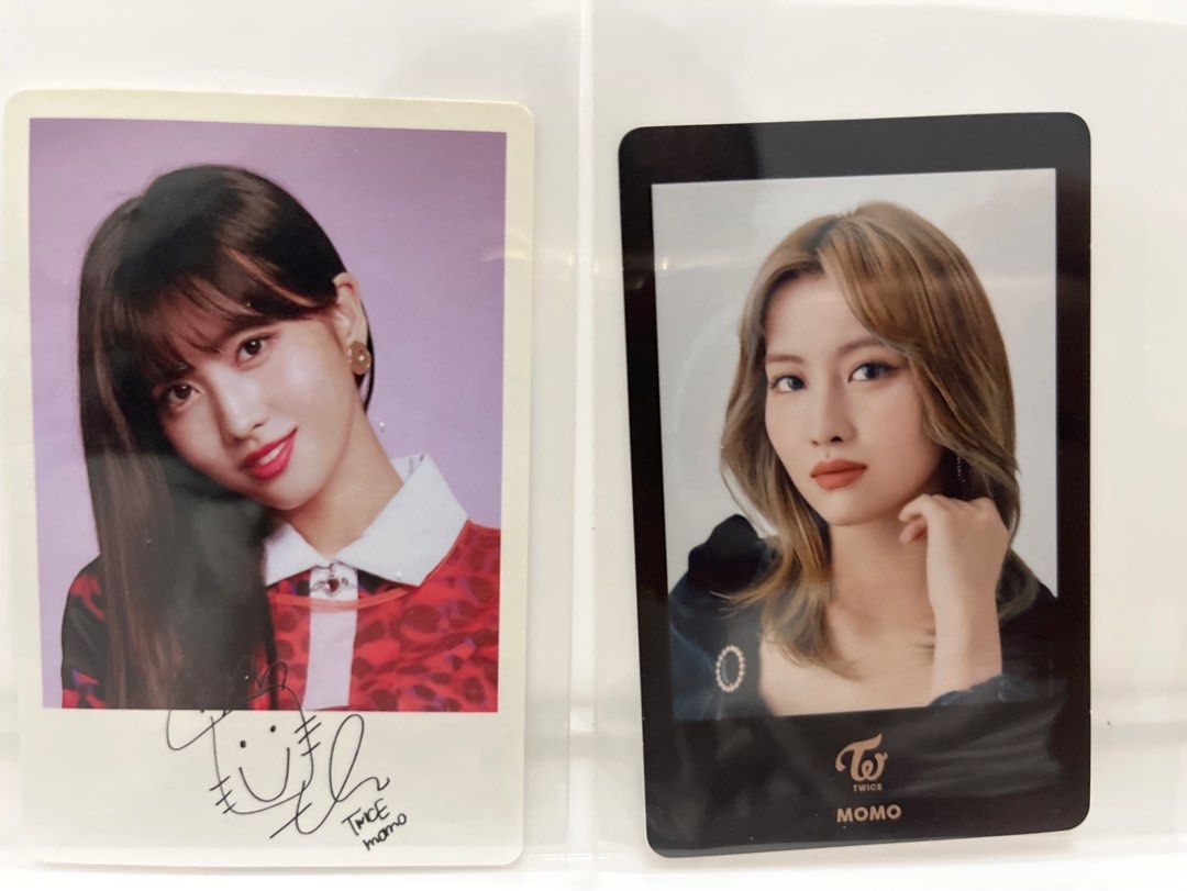 Twice Momo Photocards, Hobbies & Toys, Memorabilia & Collectibles, K ...