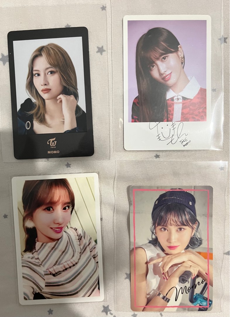 Twice Momo Photocards, Hobbies & Toys, Memorabilia & Collectibles, K-Wave on Carousell