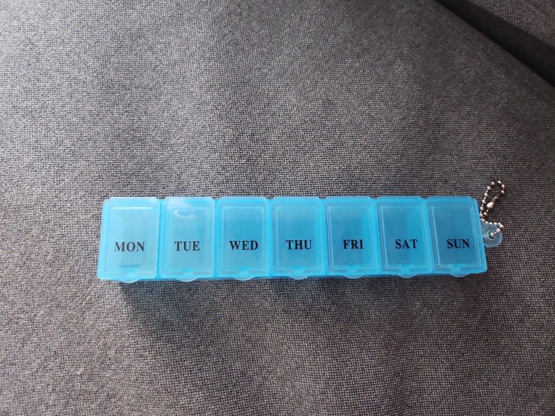 Mon to Sun pill box ($8 for 2box), Health & Nutrition, Medical Supplies ...