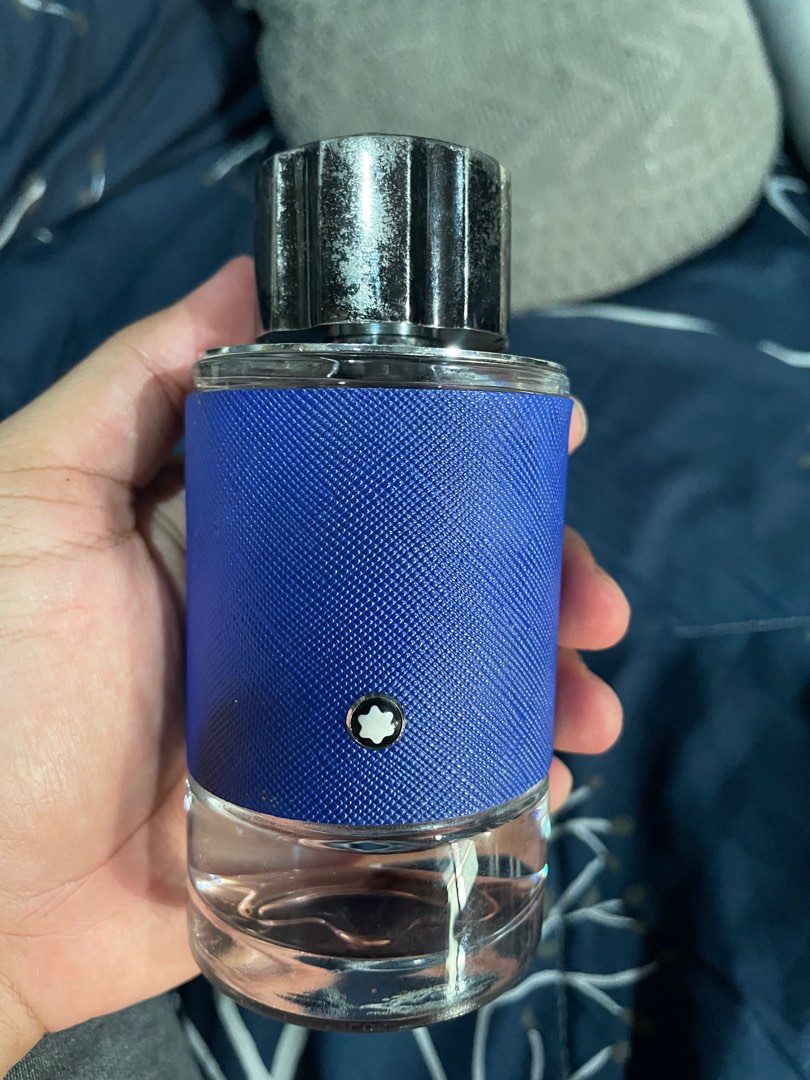 Mont blank blue explorer, Beauty & Personal Care, Fragrance ...