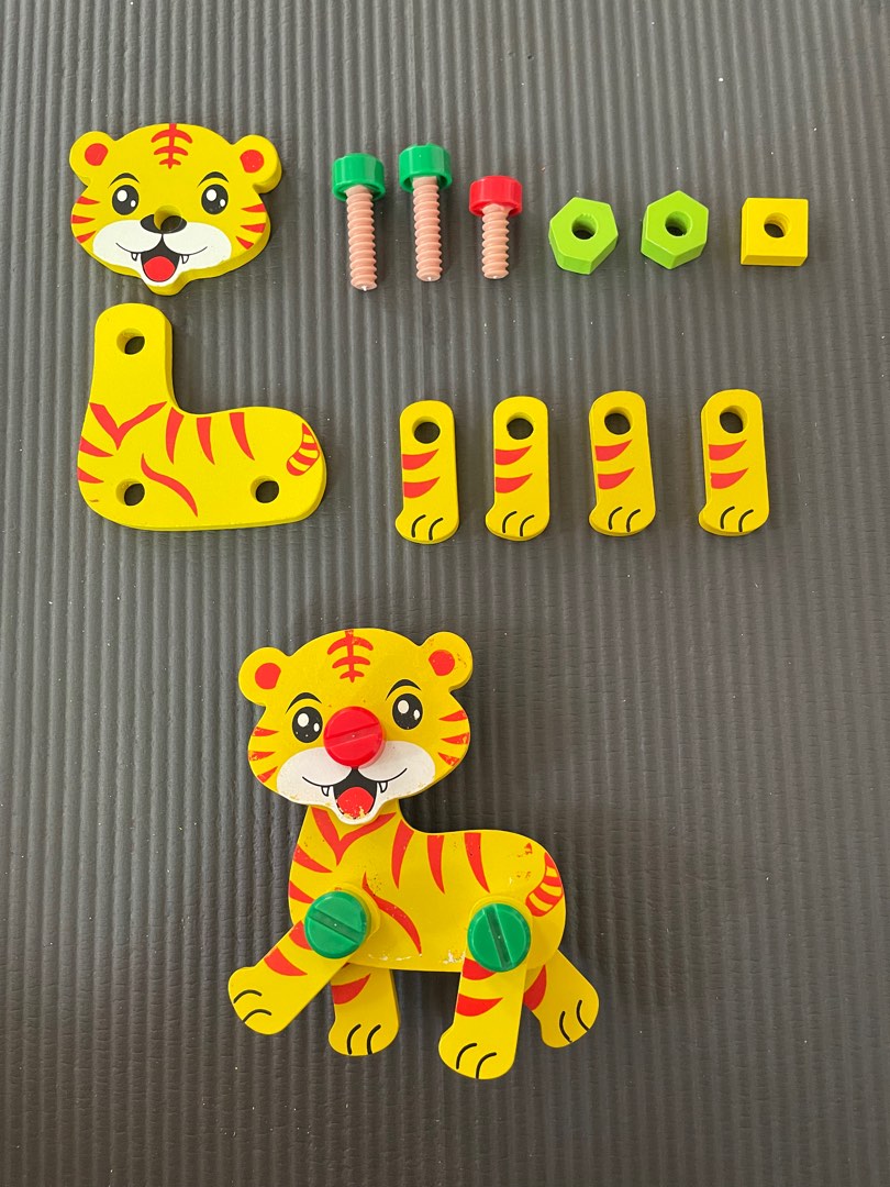 Montessori Build Animals Toy, Babies & Kids, Infant Playtime on Carousell