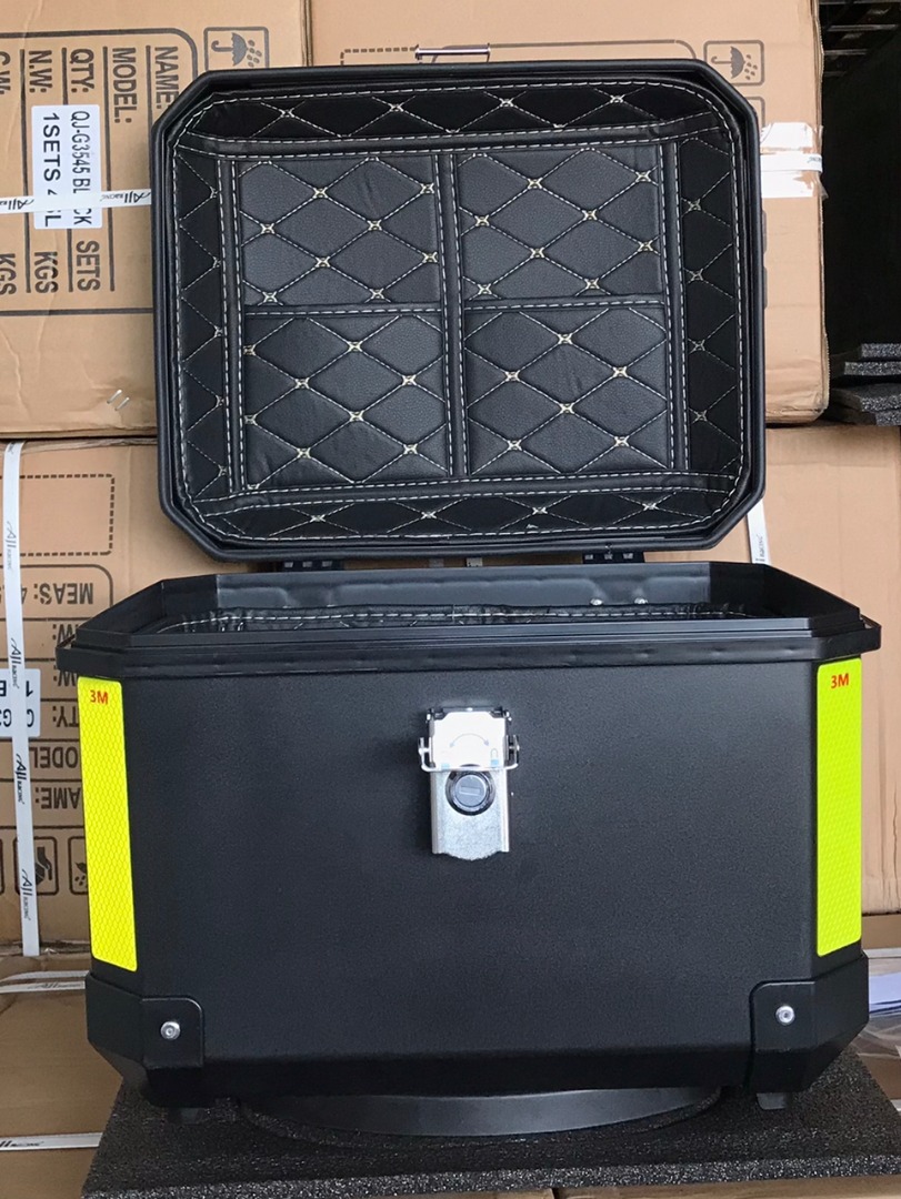 Motorcycle Top Box ABS Plastic Top Box 45L REAR BOX BIKE REAR BOX ...