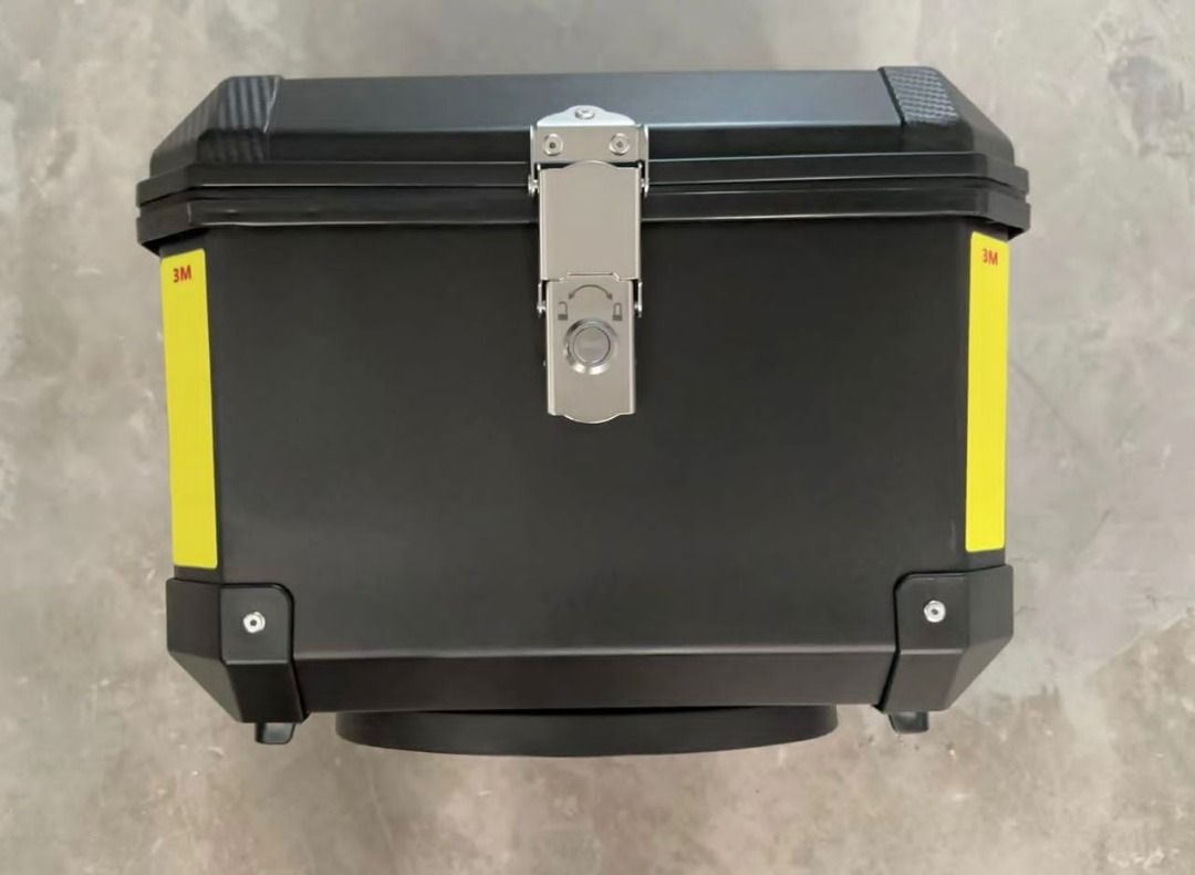 Motorcycle Top Box ABS Plastic Top Box 45L REAR BOX BIKE REAR BOX, Motorcycles, Motorcycle ...