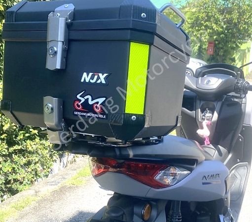 Motorcycle Top Box ABS Plastic Top Box 45L REAR BOX BIKE REAR BOX ...