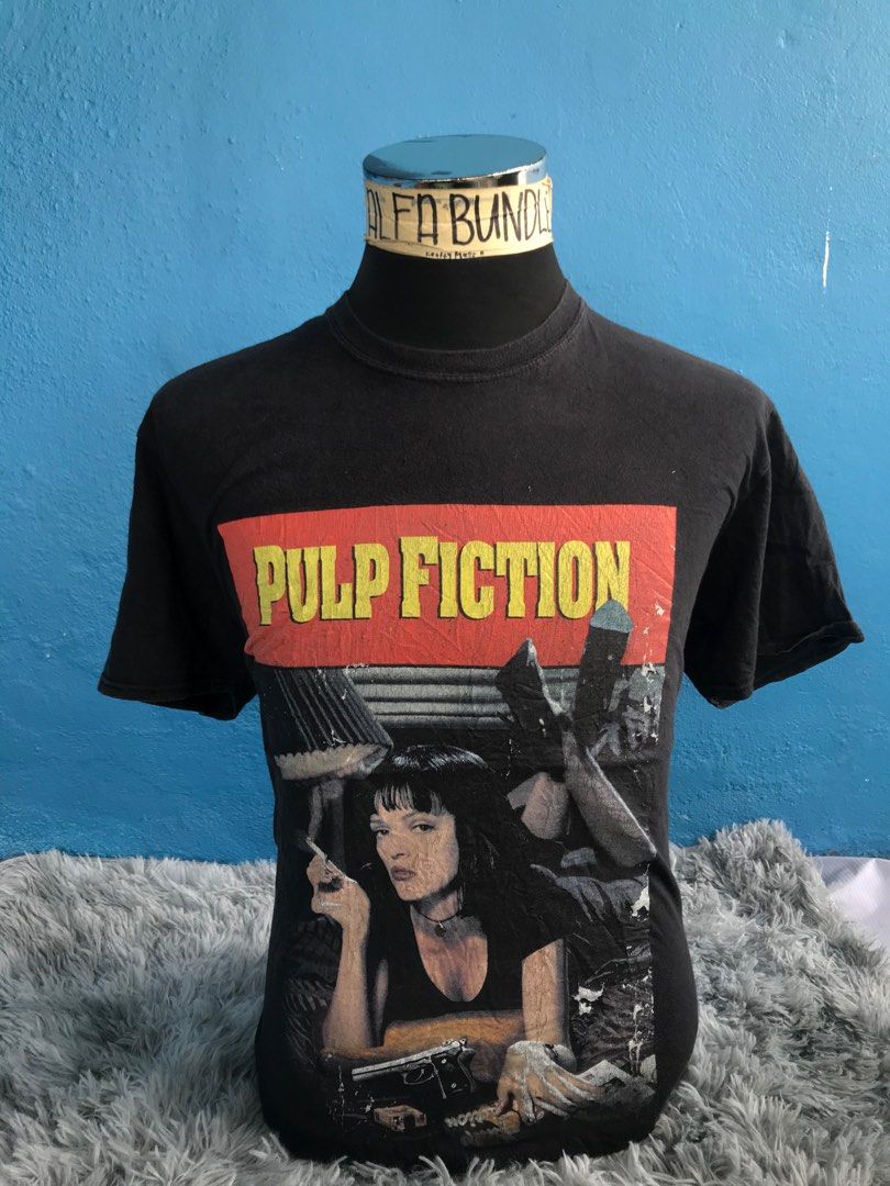 MOVIE PULP FICTION, Men's Fashion, Tops & Sets, Tshirts & Polo Shirts ...