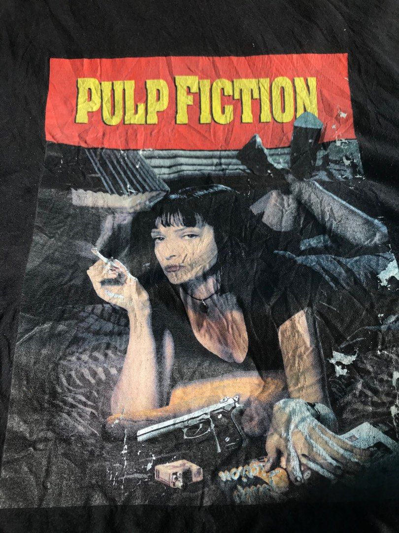 MOVIE PULP FICTION, Men's Fashion, Tops & Sets, Tshirts & Polo Shirts ...