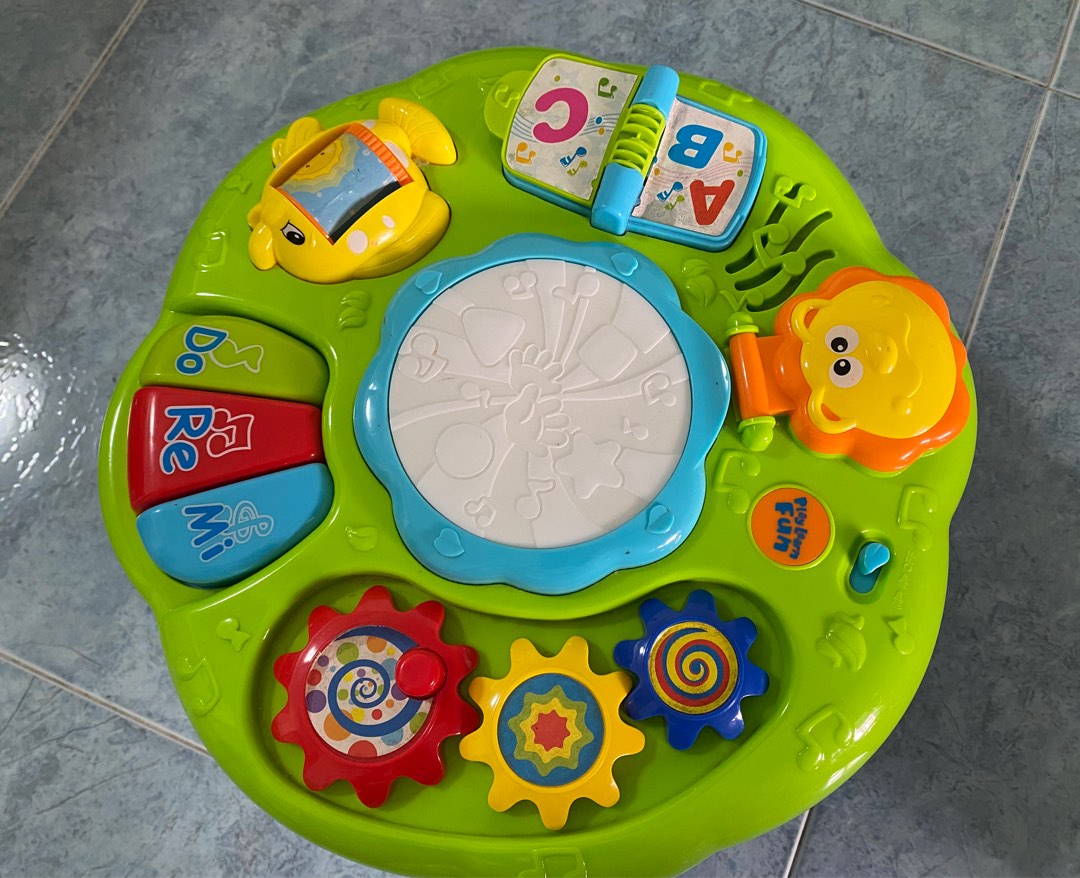 Musical learning table, Babies & Kids, Infant Playtime on Carousell
