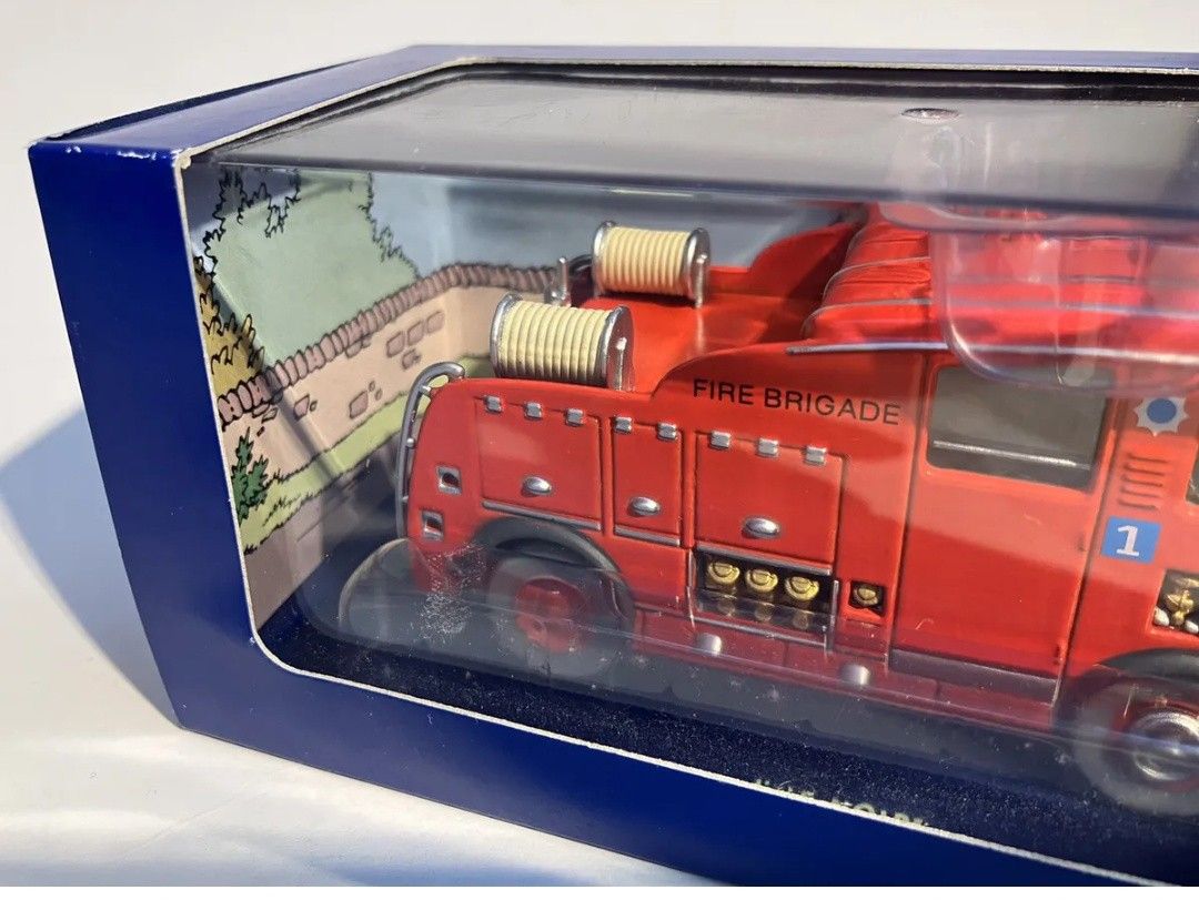NEW ATLAS TINTIN CAR #42 Dennis Fire Engine 1/43 Model Voiture, Hobbies ...
