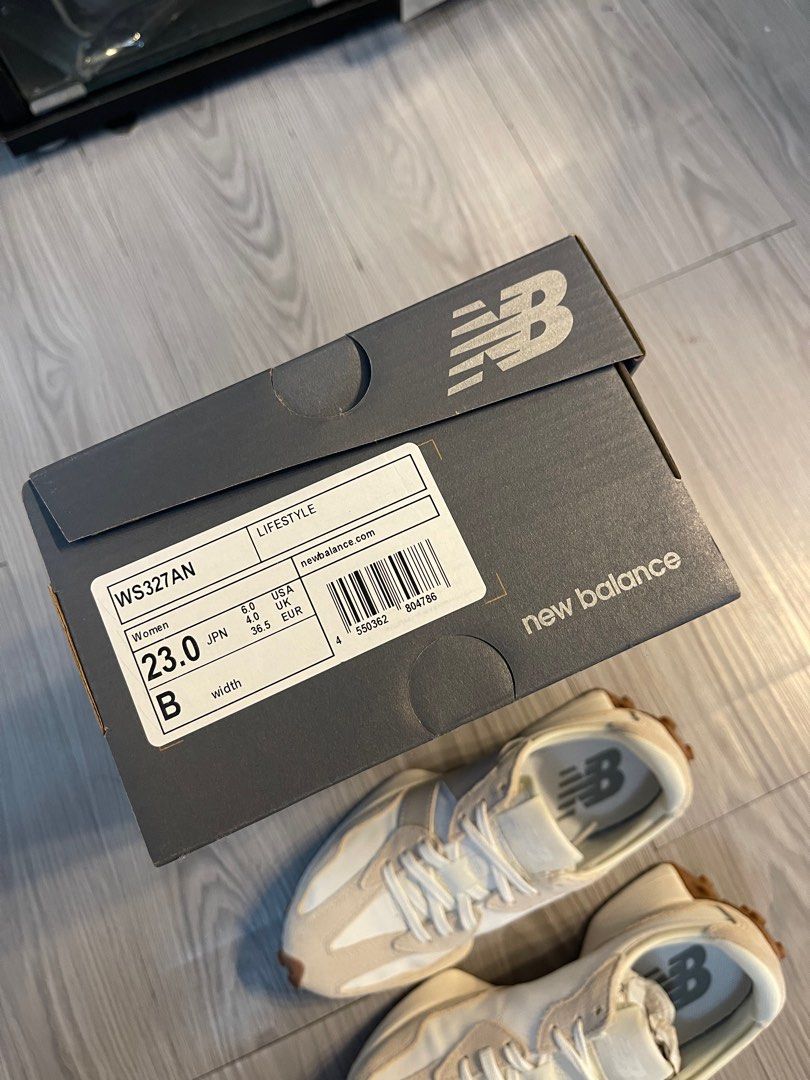 New Balance 327 Moonbeam Timberwolf Womens VNDS Authentic, Men's ...