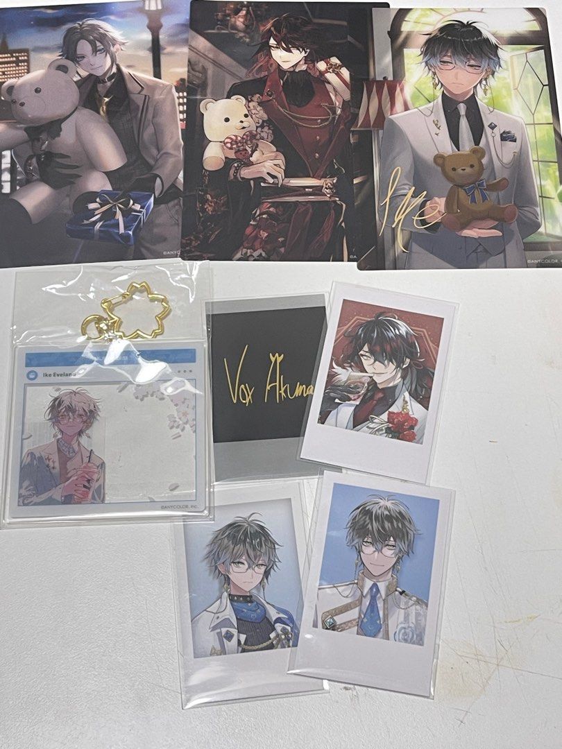 Niji merch kyo alban ike luca mysta noctyx luxiem, Hobbies & Toys ...