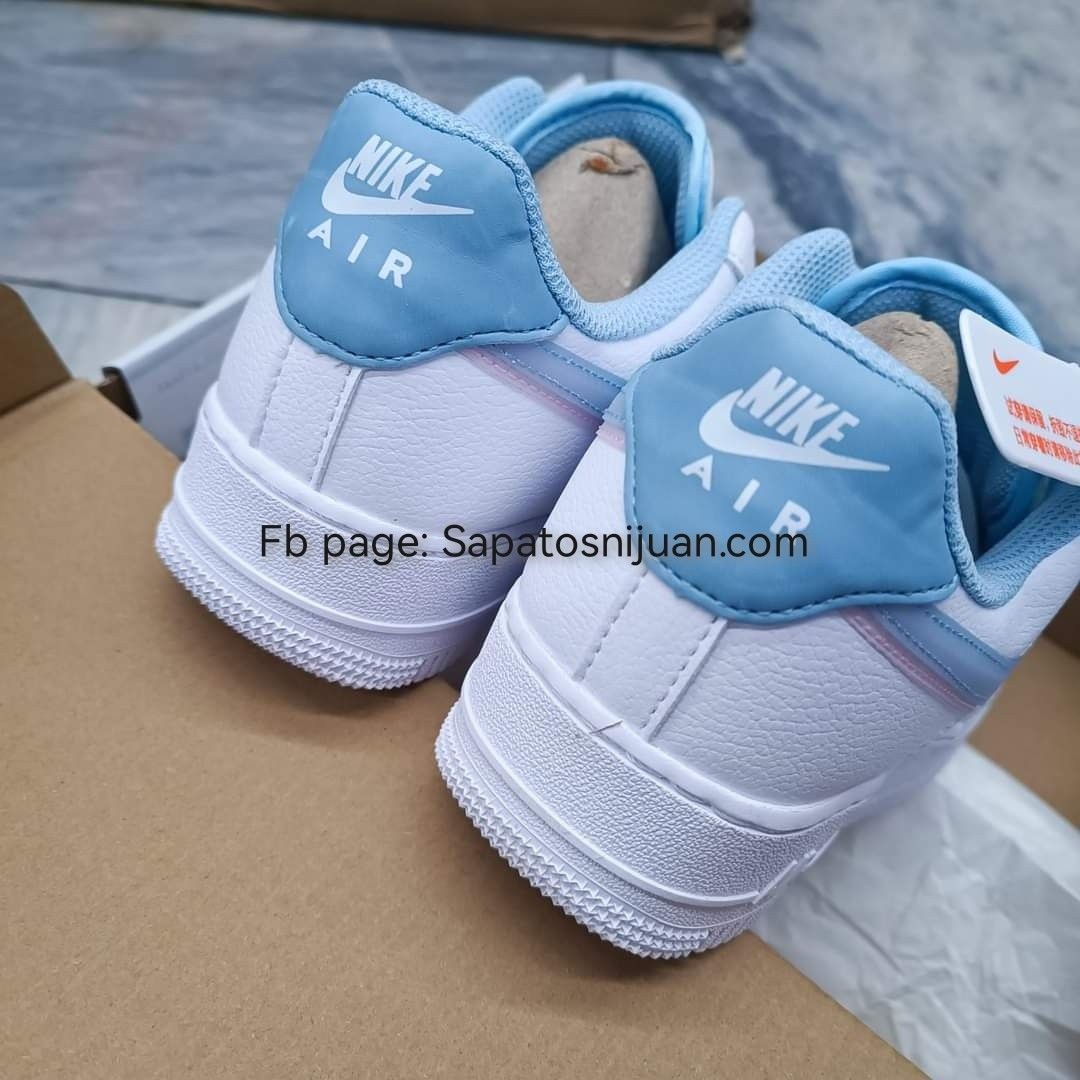 Nike Air force 1 low Lv8 Double swoosh Light Armory Blue, Women's ...