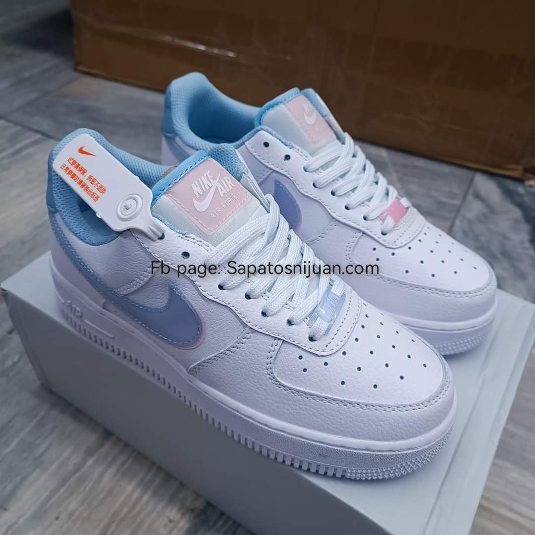 Nike Air force 1 low Lv8 Double swoosh Light Armory Blue, Women's ...