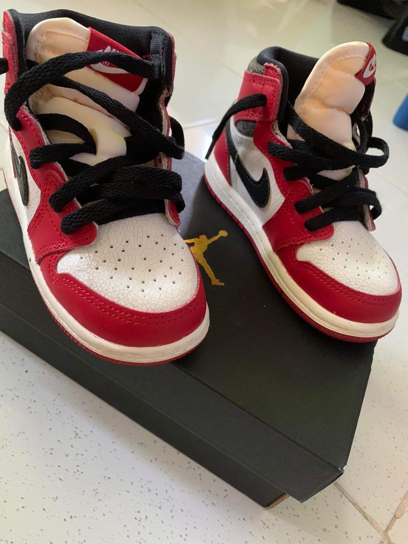 NIKE JORDAN 1 LOST AND FOUND, Babies & Kids, Babies & Kids Fashion on ...
