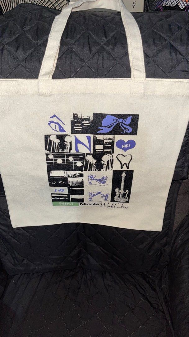 NIKI WORLD TOUR TOTE BAG, Hobbies & Toys, Memorabilia & Collectibles ...