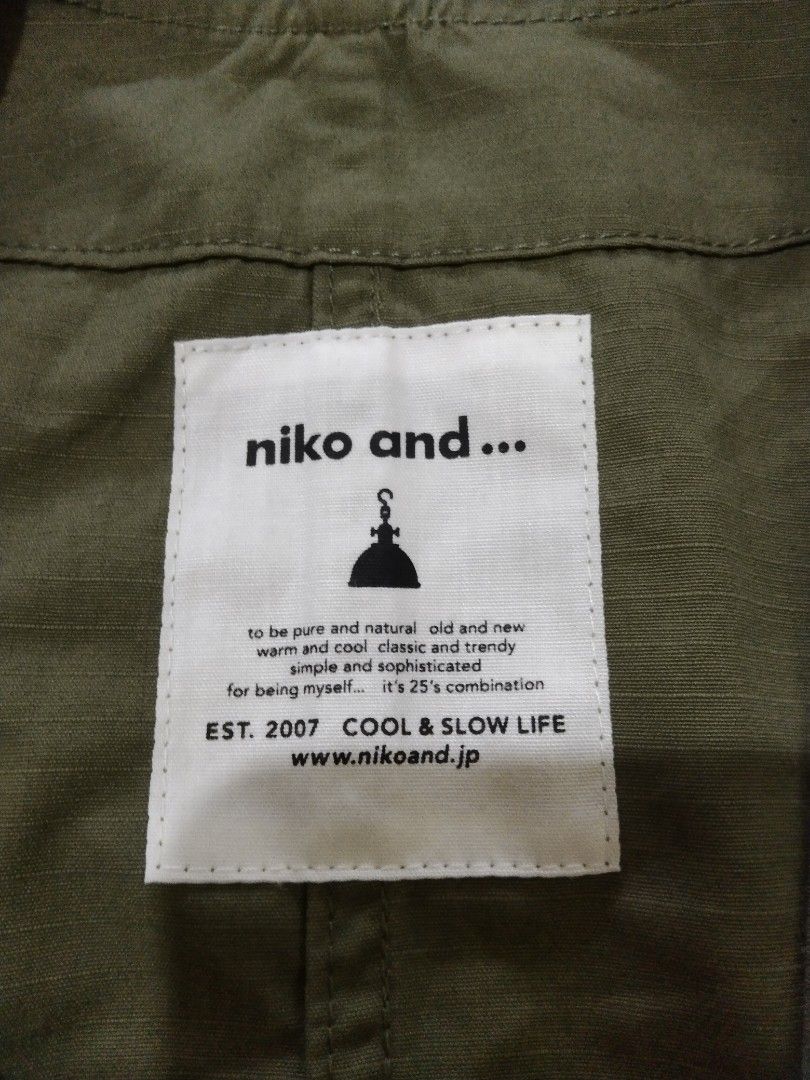 Niko And Vest Military Colorway, Men's Fashion, Tops & Sets, Vests on ...