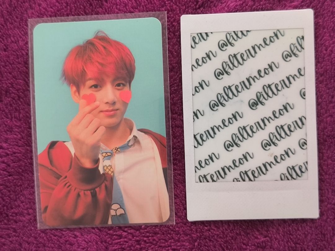 FREE OFFICIAL BTS JUNGKOOK LY ANSWER F PHOTOCARD, Hobbies & Toys ...