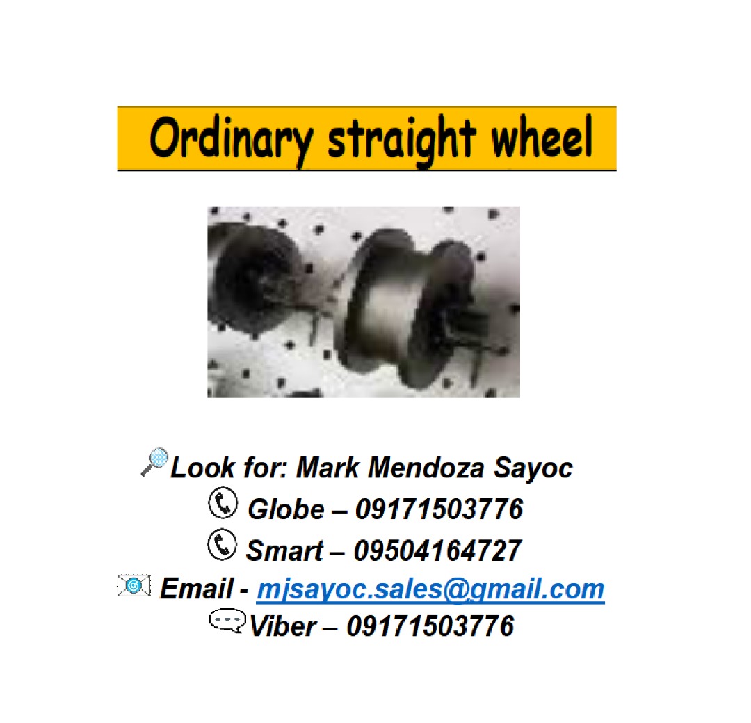 Ordinary straight wheel, Commercial & Industrial, Construction Tools ...