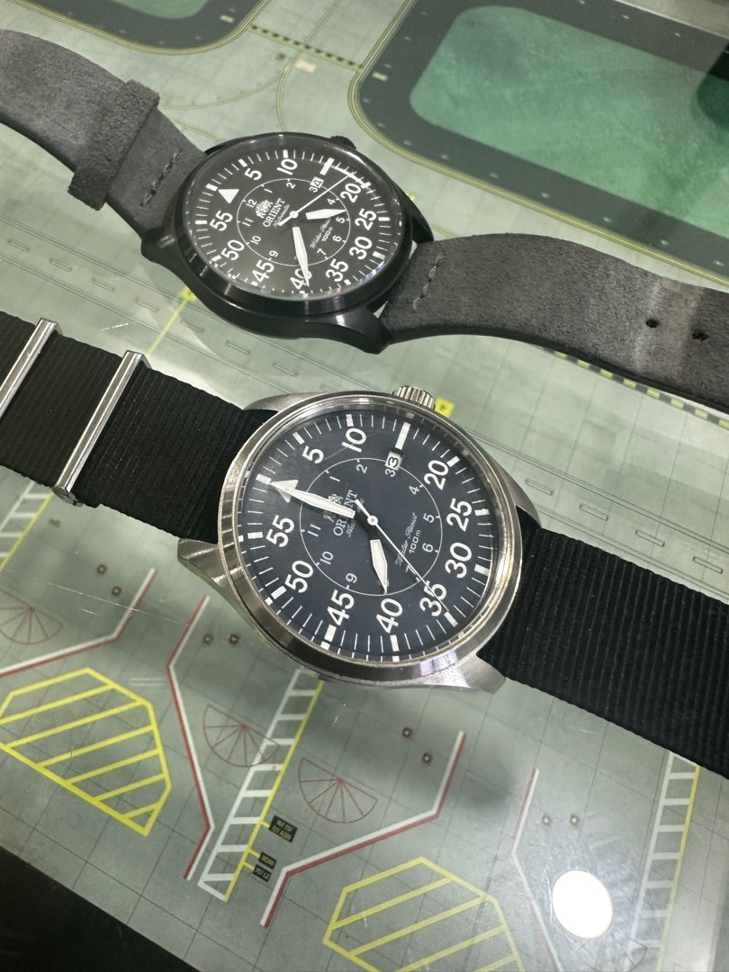 Orient Flight Watch Full Set, Luxury, Watches on Carousell