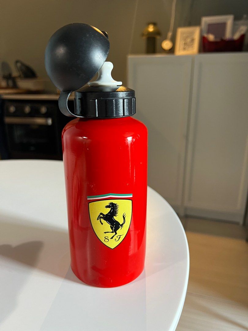 Ferrari Water Bottle Tumbler Collectible Souvenir , Furniture & Home ...