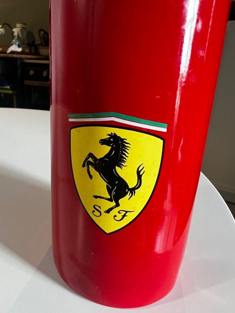 Ferrari Water Bottle Tumbler Collectible Souvenir , Furniture & Home ...