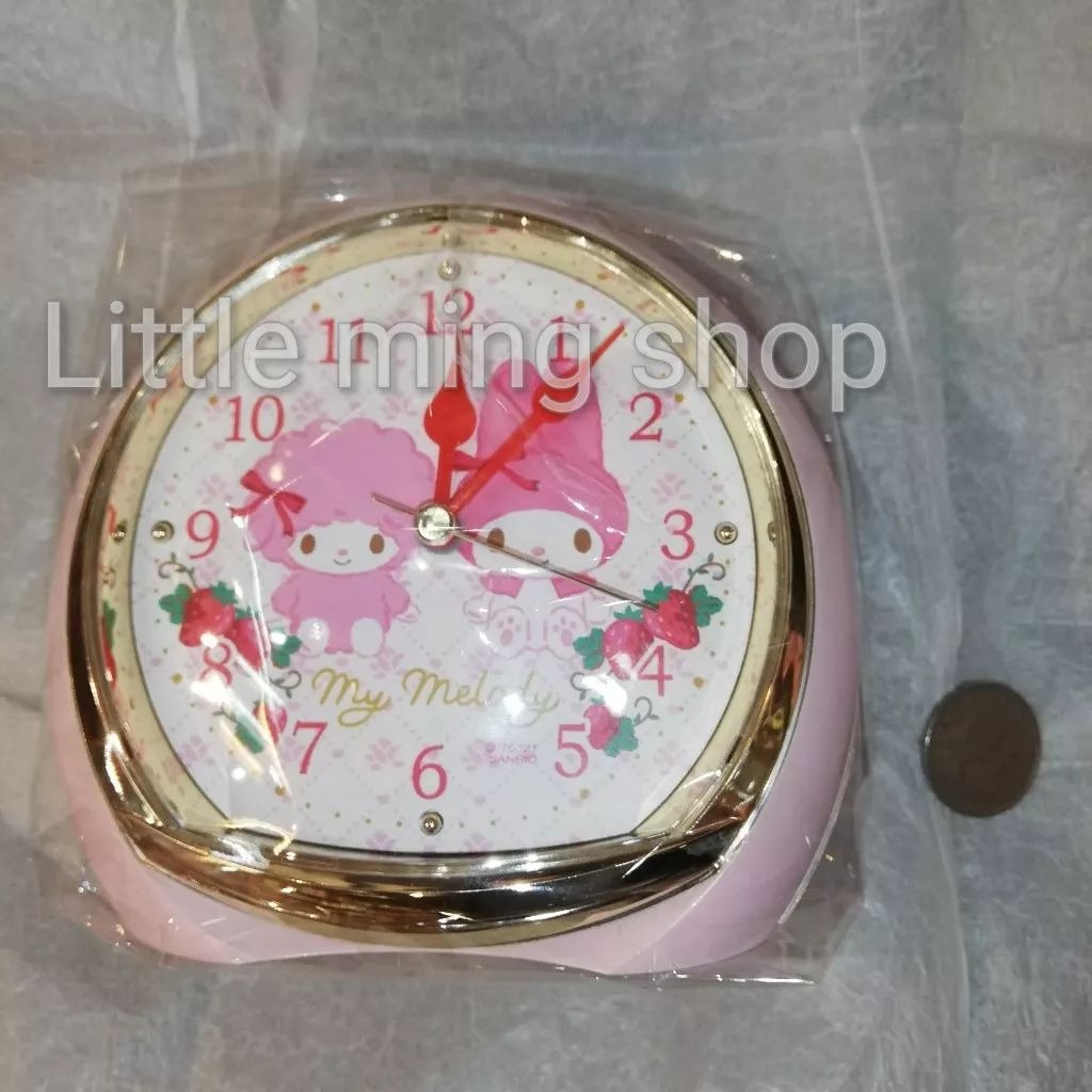 Original Sanrio My Melody Alarm Clock, Furniture & Home Living, Home ...