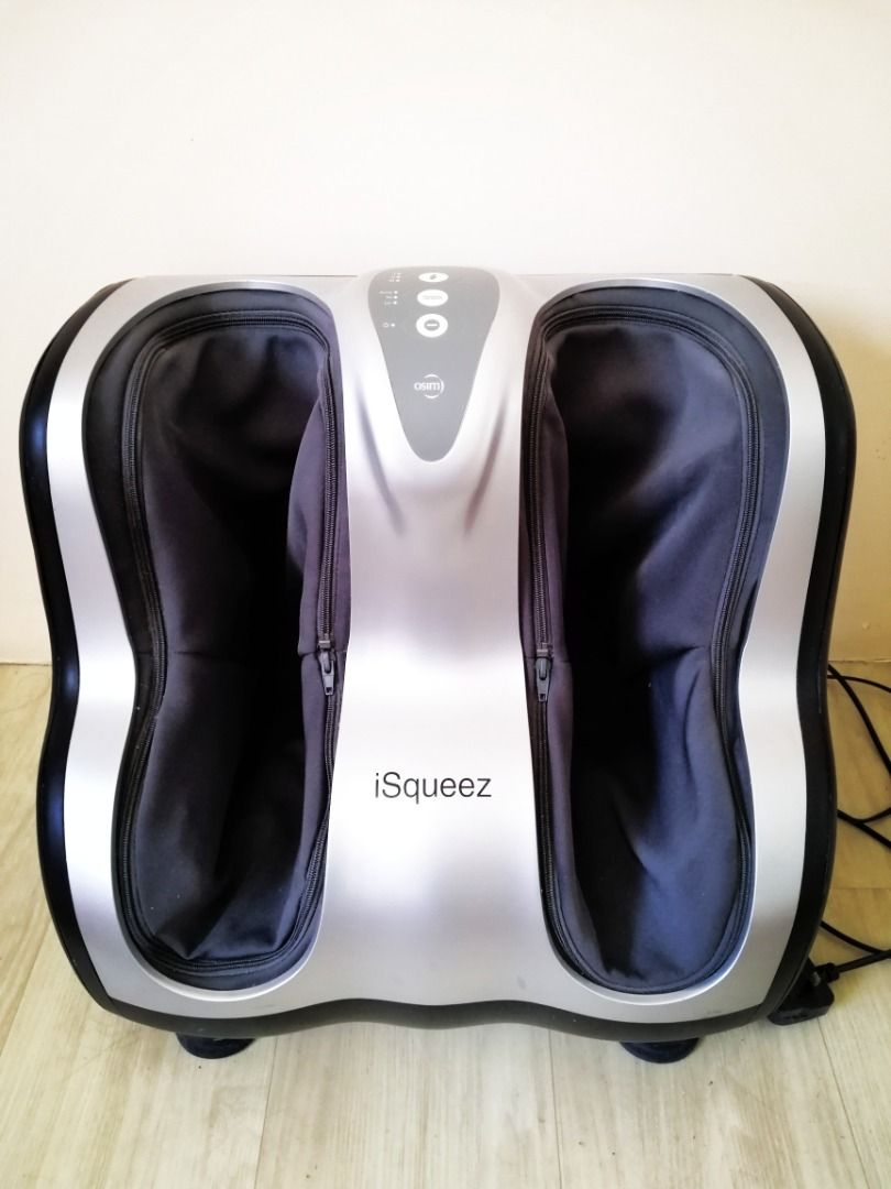 OSIM iSqueez Foot and Calf Massager , Health & Nutrition, Massage ...