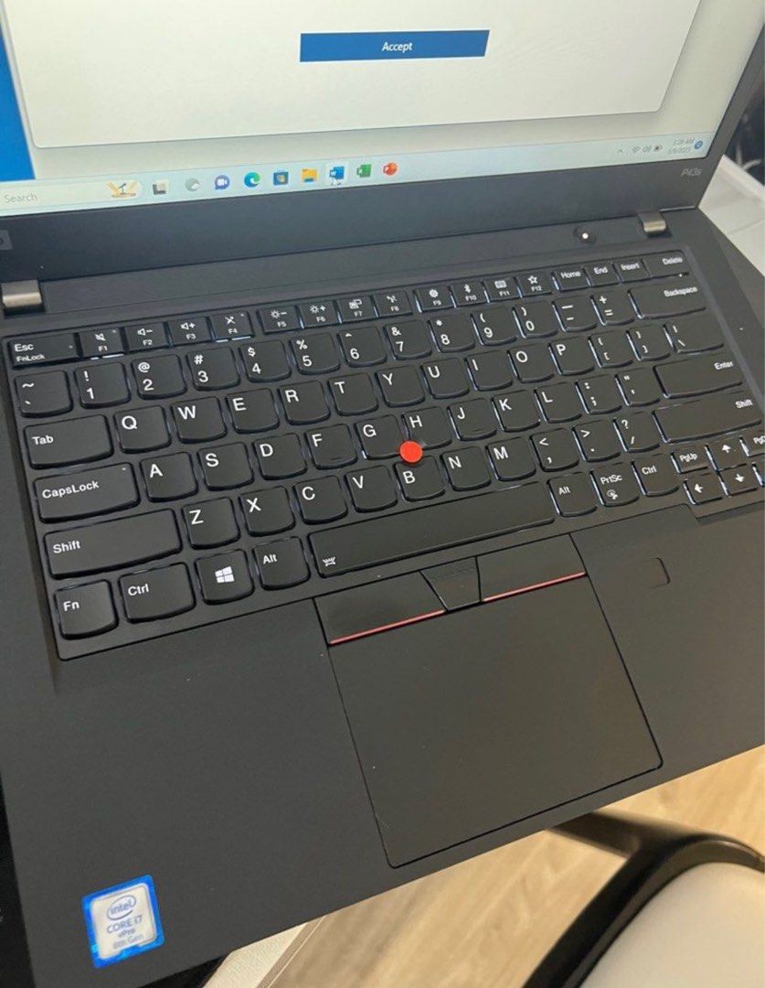 14” Touchscreen i7-8th/32/512 Lenovo ThinkPad P43S Mobile Workstation ...