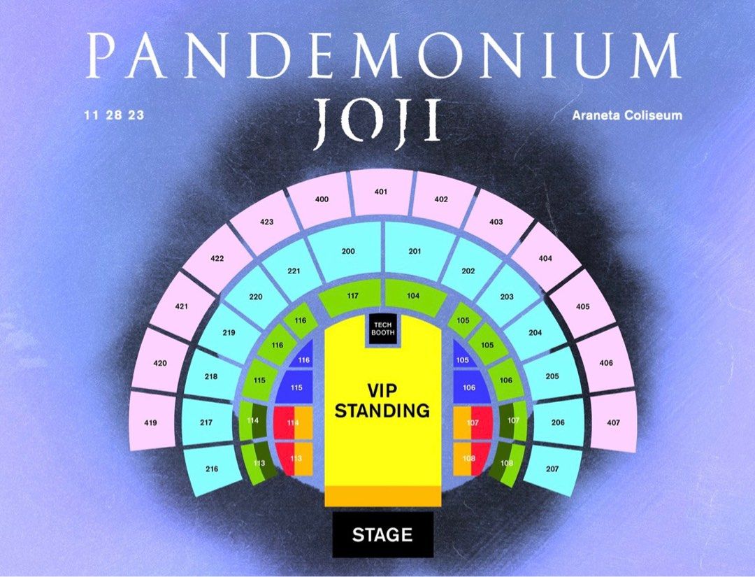 PADEMONIUM JOJI CONCERT TICKETS MANILA, Tickets & Vouchers, Event ...