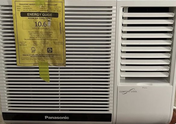 Panasonic Window Type Aircon (Non-Inverter), TV & Home Appliances, Air ...