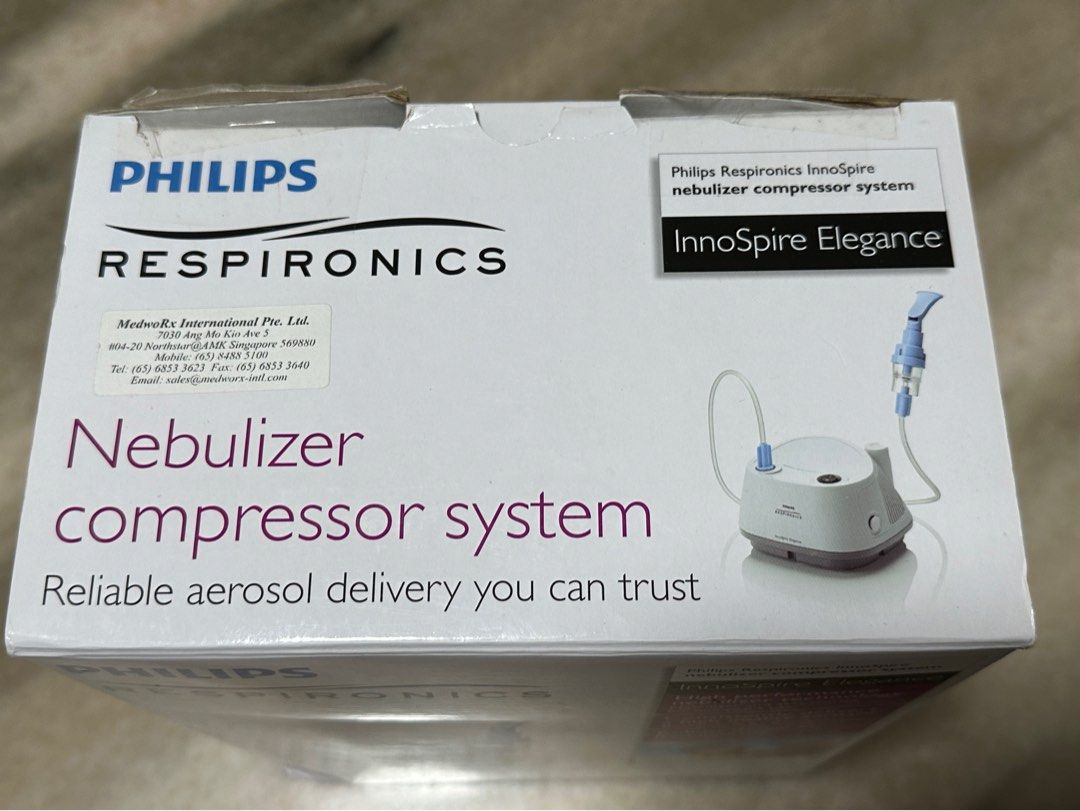 Philips Respironics Nebulizer Compressor System - Innospire Elegance ...
