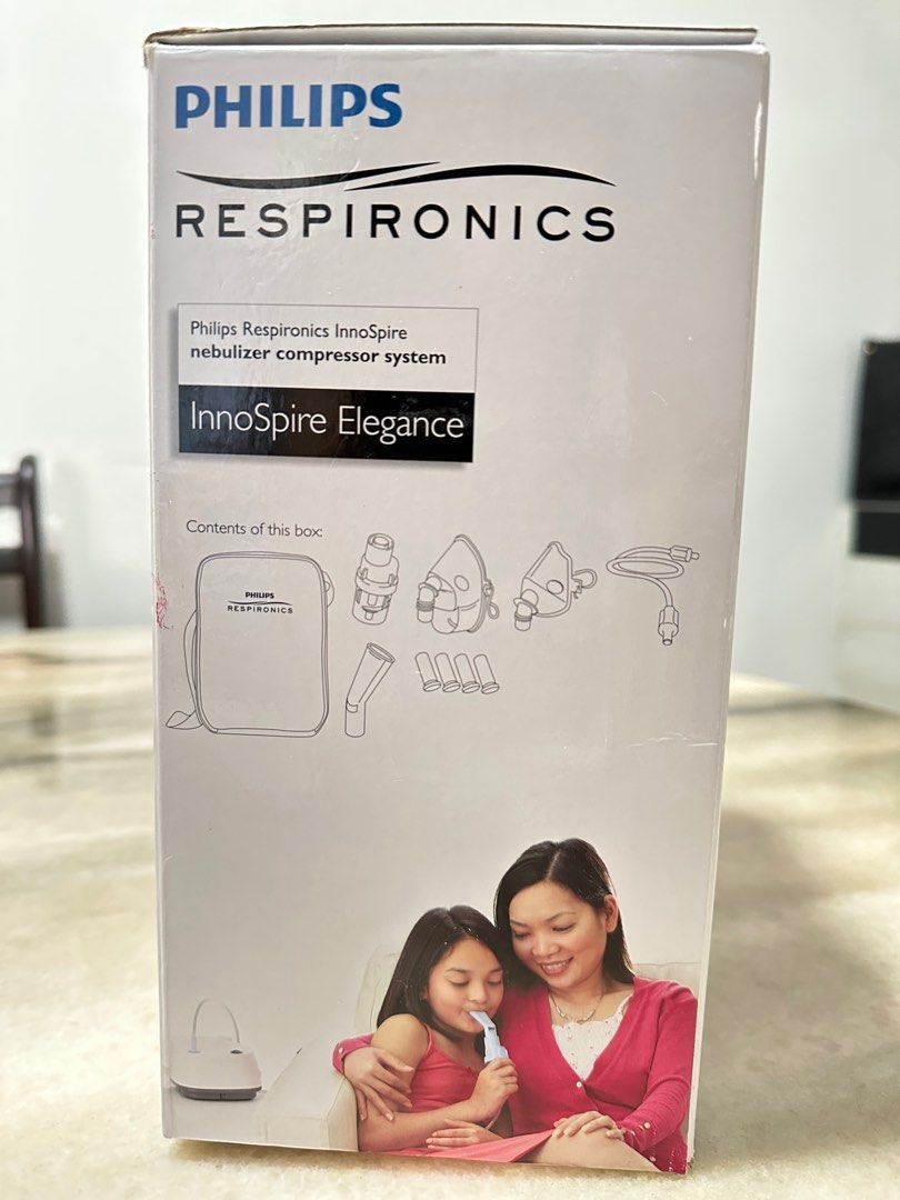 Philips Respironics Nebulizer Compressor System - Innospire Elegance ...