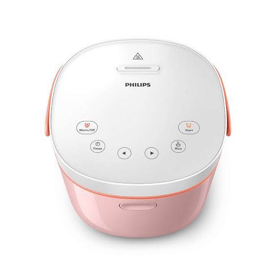Philips viva rice cooker pink, TV & Home Appliances, Kitchen Appliances ...