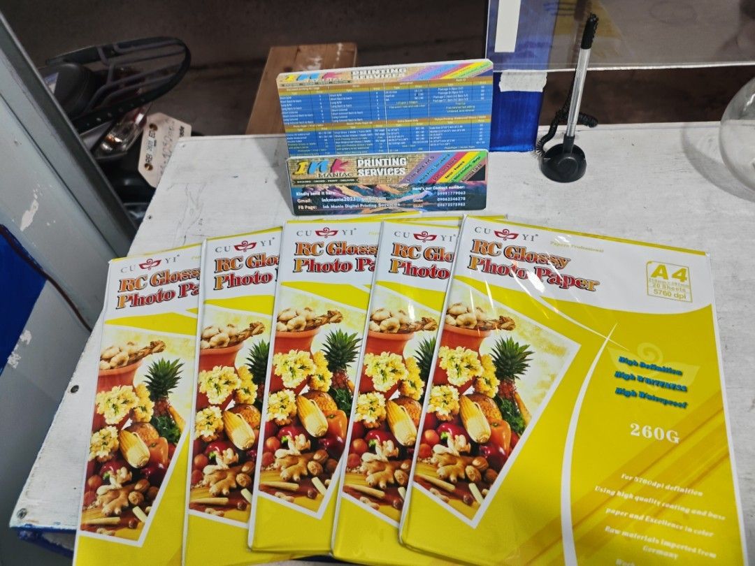 PHOTO PAPER GLOSSY RC CUYI A4, Computers & Tech, Printers, Scanners ...