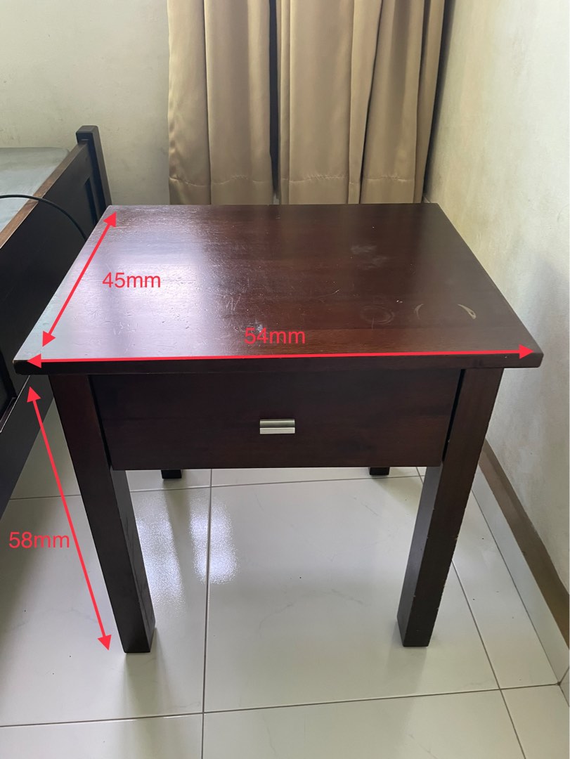 Picket and Rail Side Table, Furniture & Home Living, Furniture, Tables ...