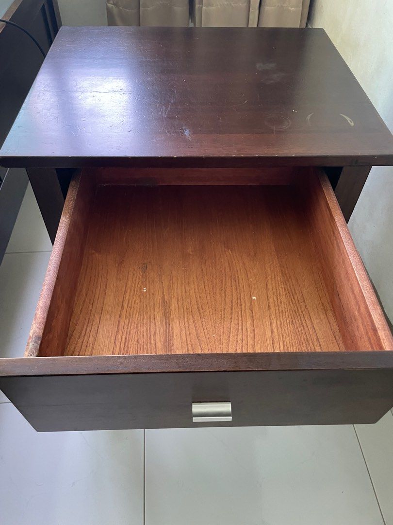 Picket and Rail Side Table, Furniture & Home Living, Furniture, Tables ...