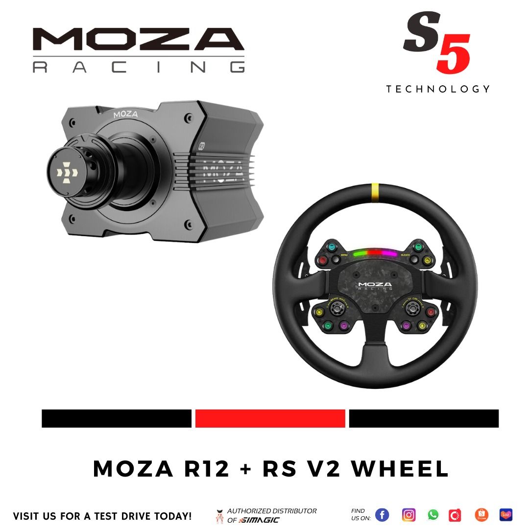 PM FOR BEST PRICE - Moza R12 wheelset wheel bundle / moza racing ...