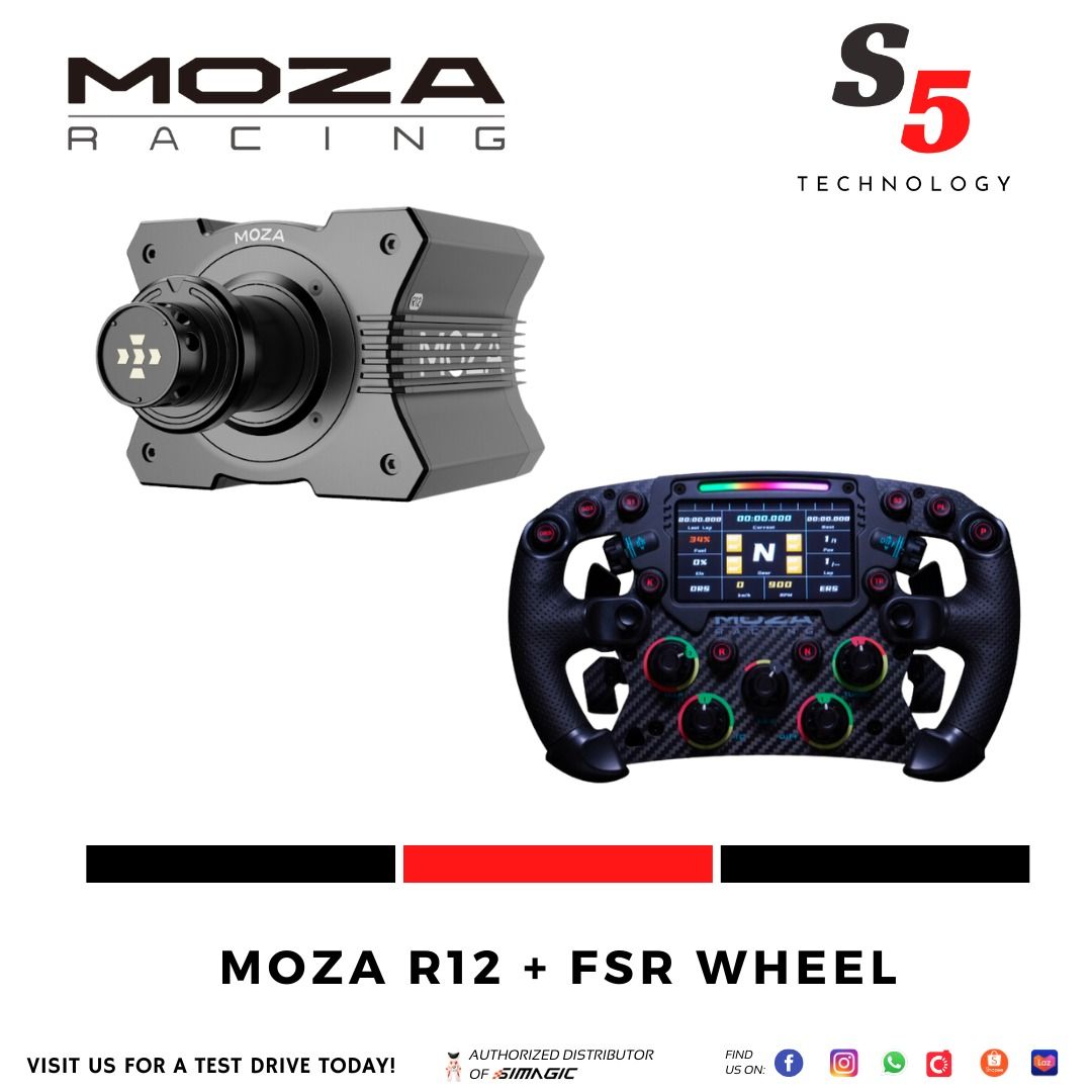PM FOR BEST PRICE - Moza R12 wheelset wheel bundle / moza racing ...