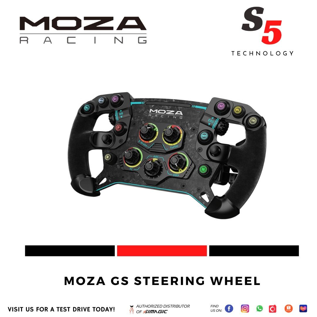 PM FOR BEST PRICE - Moza R16 direct drive + GS V2 wheel bundle/ ddw ...