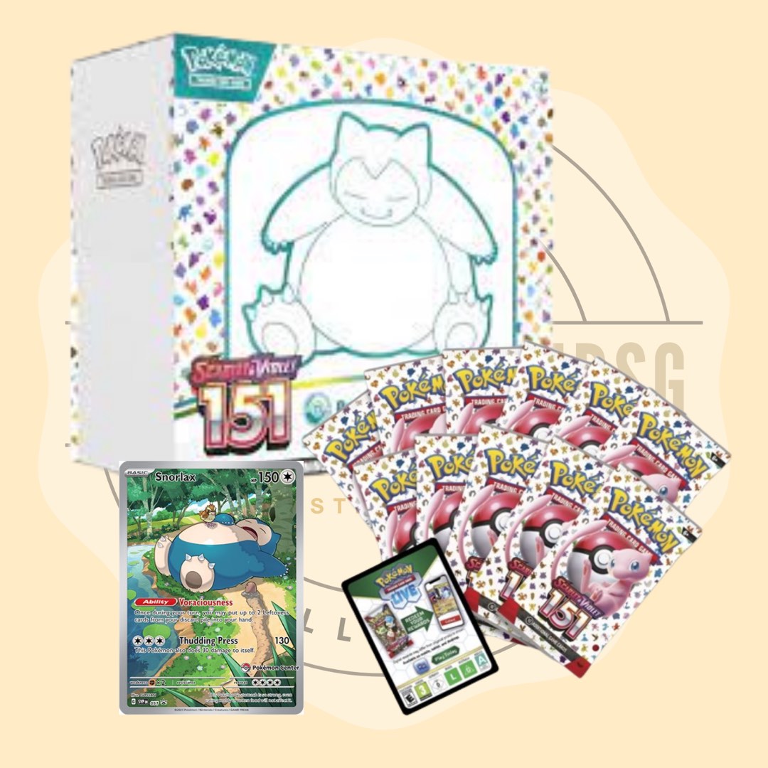 (Instocks) Pokemon 151 ETB, Hobbies & Toys, Toys & Games on Carousell