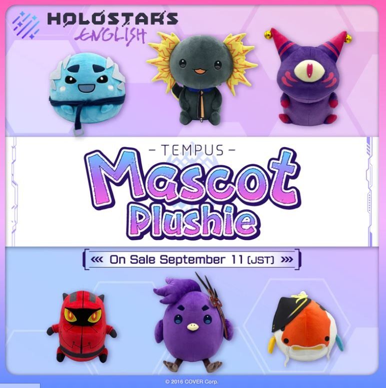 [PO till 10 October 2023] Hololive HOLOSTARS English -TEMPUS- Mascot ...