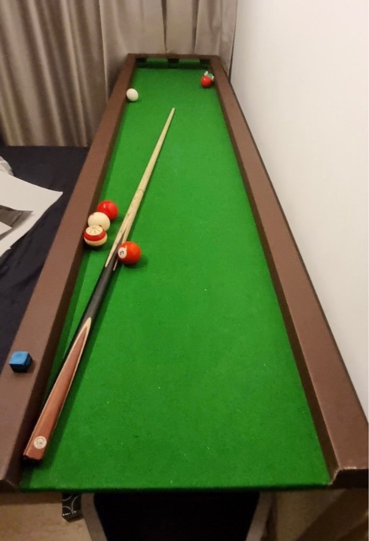 Pool/Snooker self practice table, Sports Equipment, Sports & Games ...
