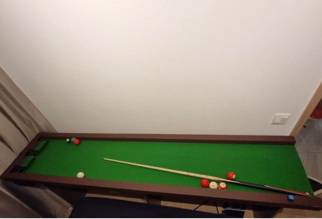 Pool/Snooker self practice table, Sports Equipment, Sports & Games ...