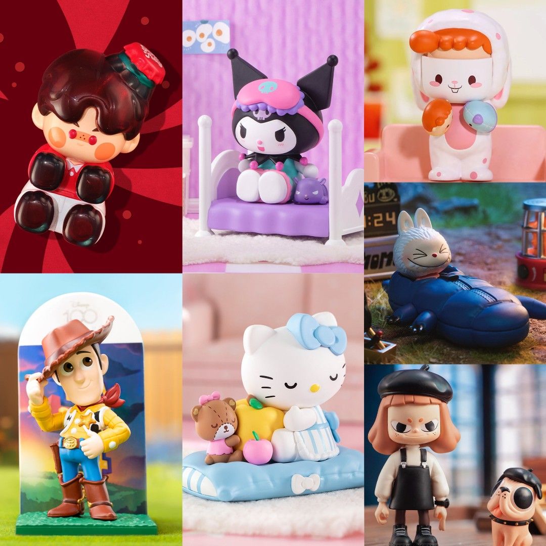 Popmart Secret Sweet Bean Akihabara Pain Car, Dimoo, Labubu, Hirono ...